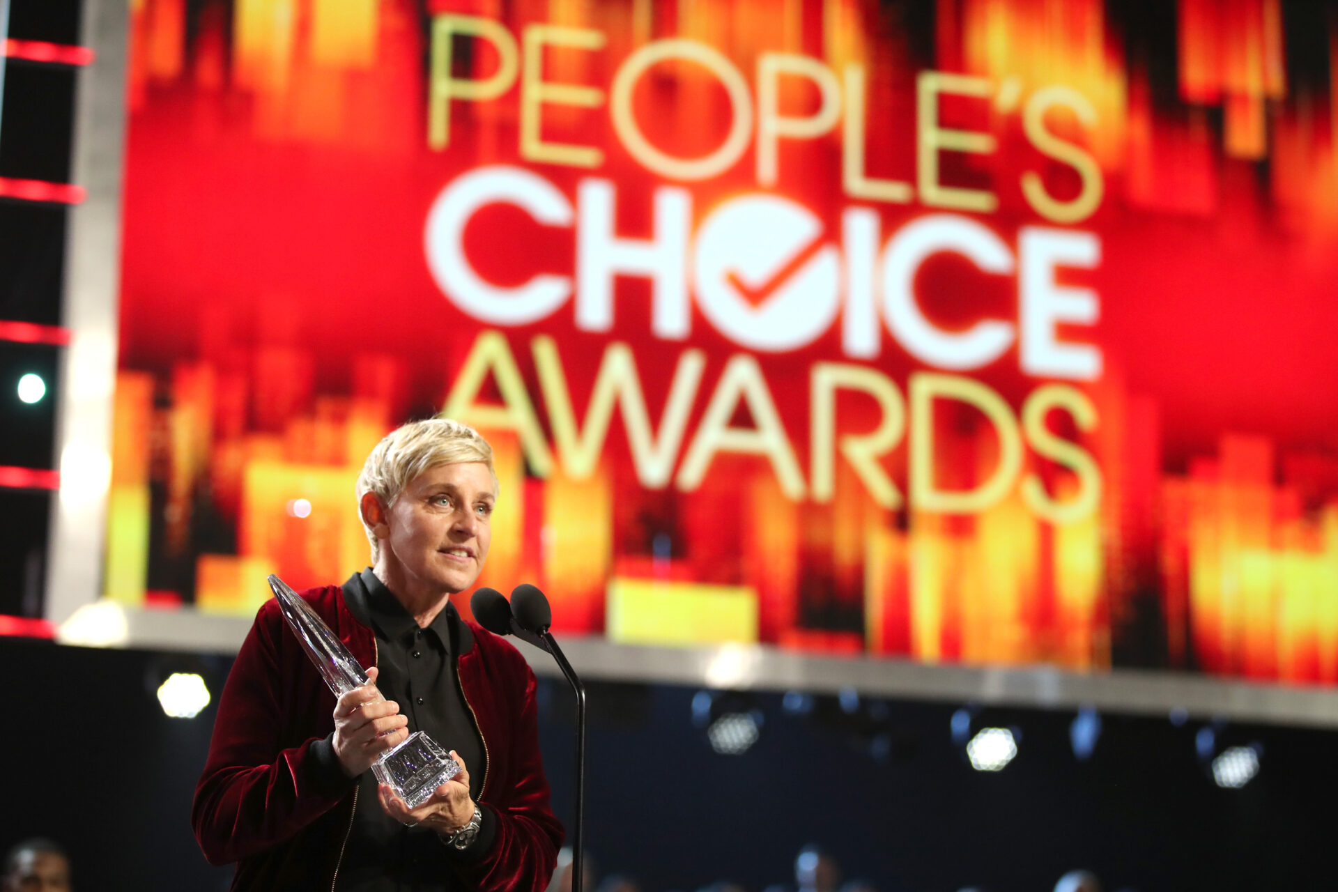 Ellen DeGeneres conquista los People's Choice Awards con 20 estatuillas ...
