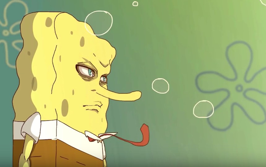 El intro animé de Bob Esponja que se viraliza en las redes ?? [Video]