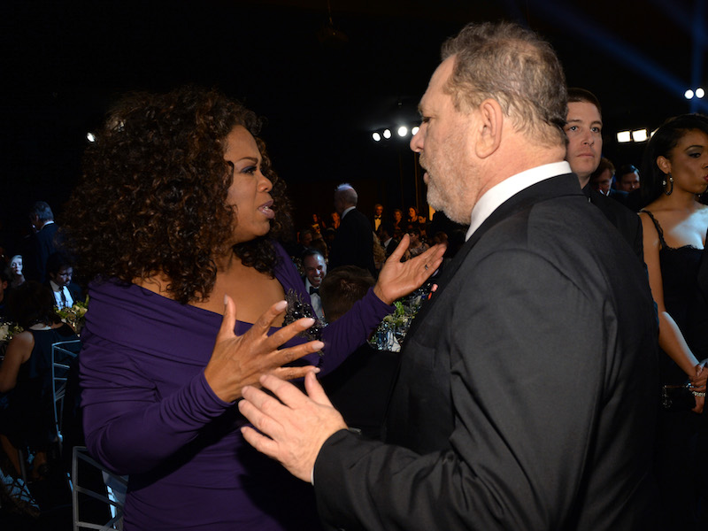 ¿Hipocresía? Las polémicas fotos de Oprah Winfrey con Harvey Weinstein