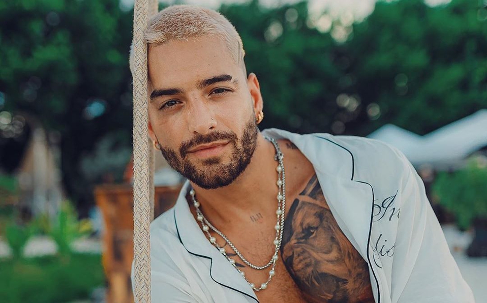 Maluma presumió su nuevo look en las redes sociales