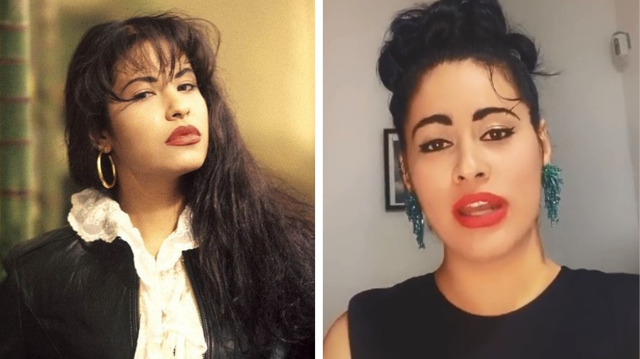 Doble cubana de Selena Quintanilla causa sensación en TikTok