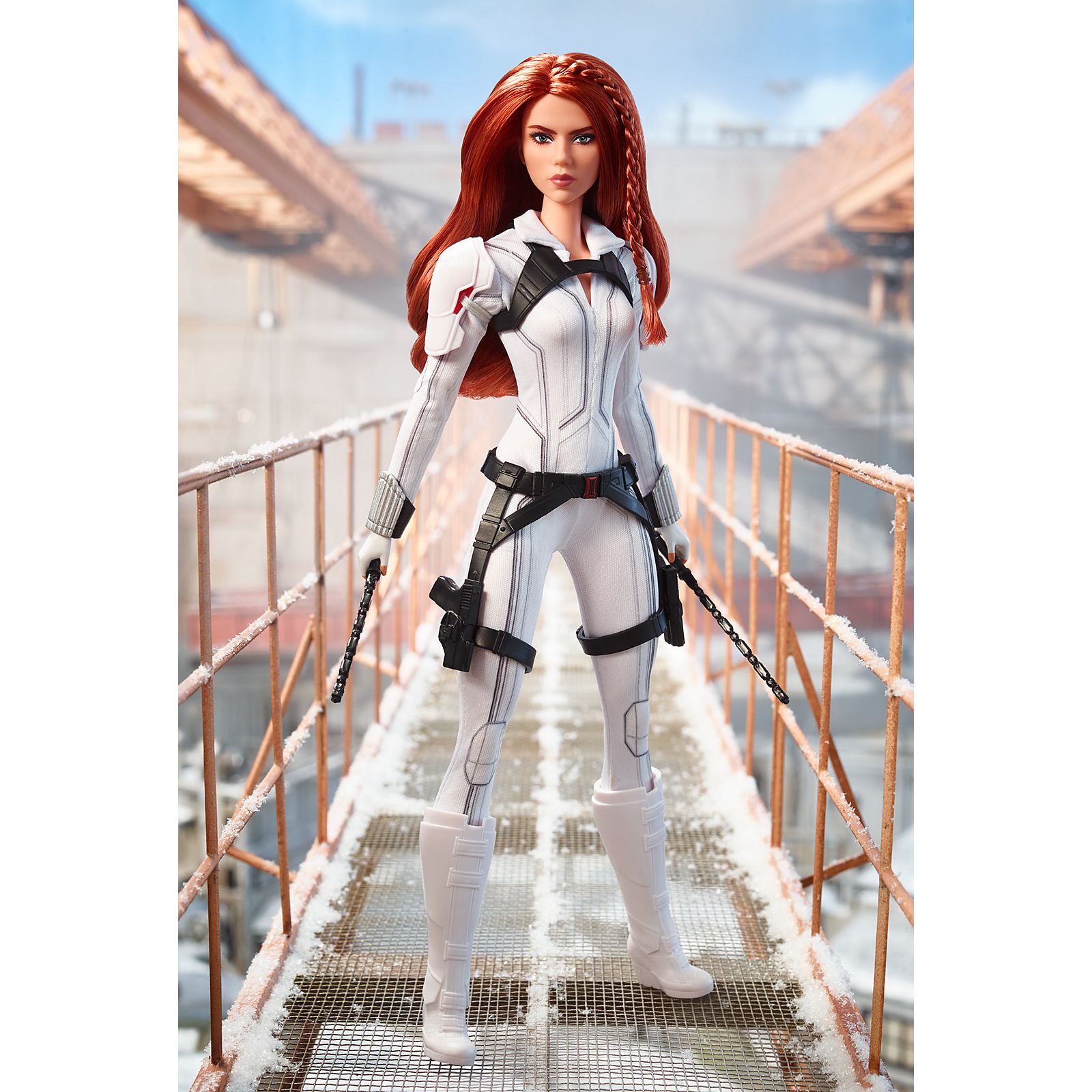 Como "Black Widow": Scarlett Johansson tiene su propia Barbie