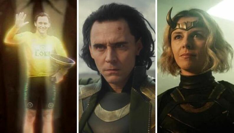 A Tom Hiddleston le encantó actuar con las variantes de Loki en el ...