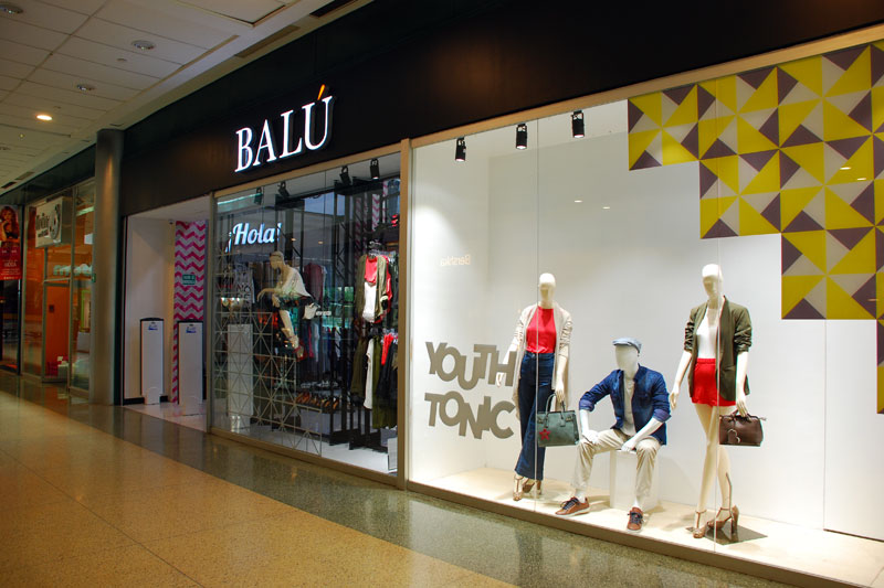 Balu abrió tienda top en el Tolon Fashion Mall