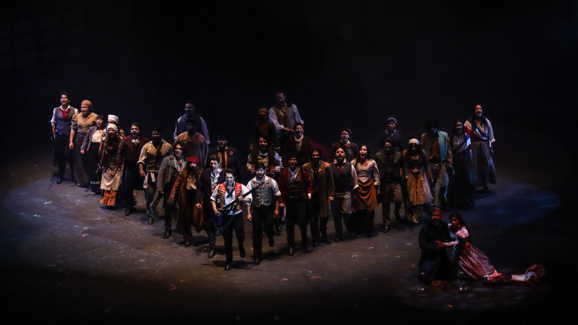 Con una presentación impecable: Los Miserables estrenó su función con ...