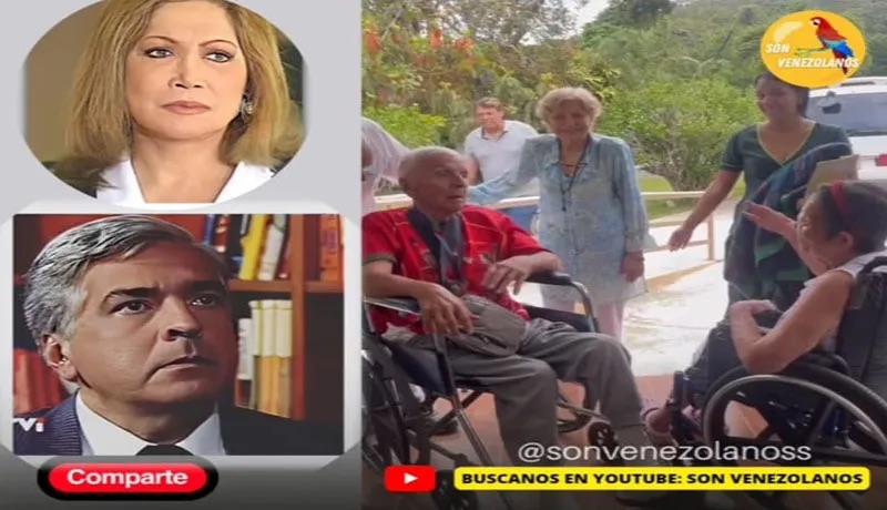 Estos actores venezolanos se reencontraron en un asilo