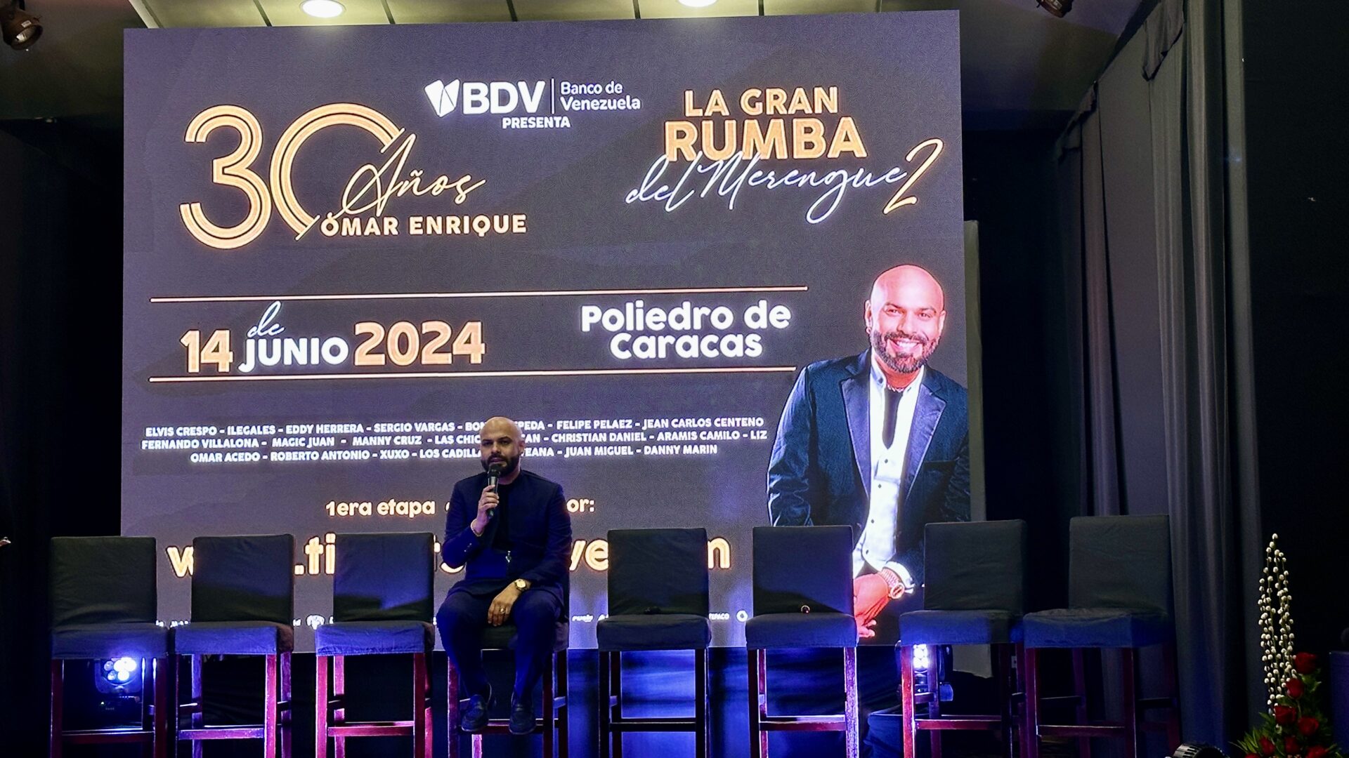 12 horas de música: El megaconcierto de Omar Enrique por su aniversario