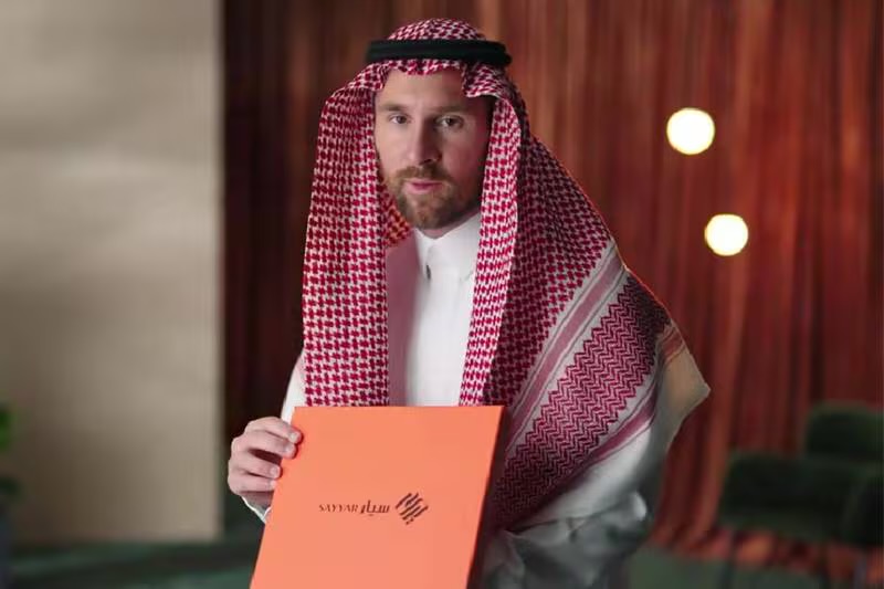 Messi se destaca como modelo con la nueva campaña de esta marca